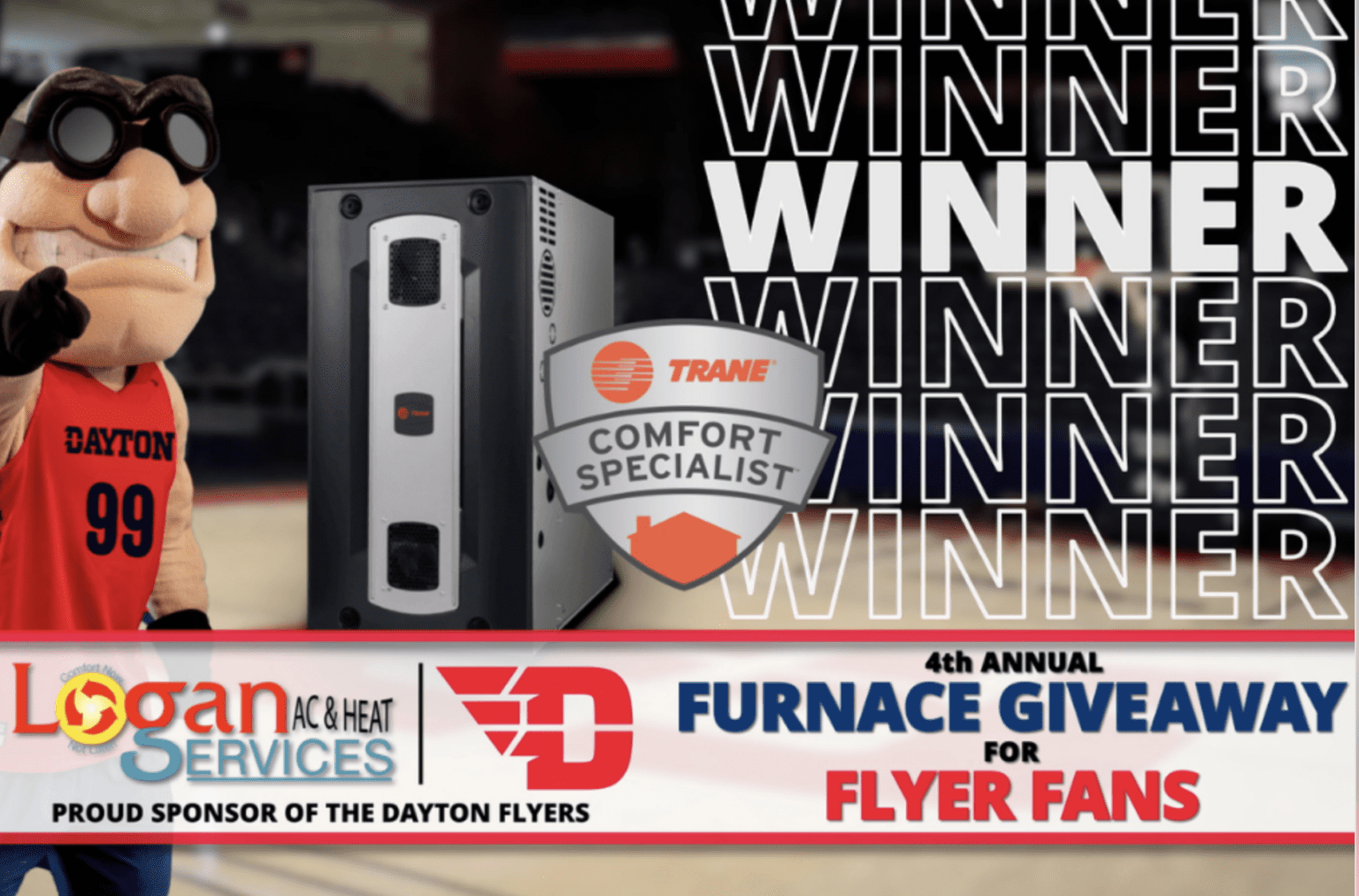 2024 Furnace Giveaway For Flyers Fans Winner Announcement | Logan ...