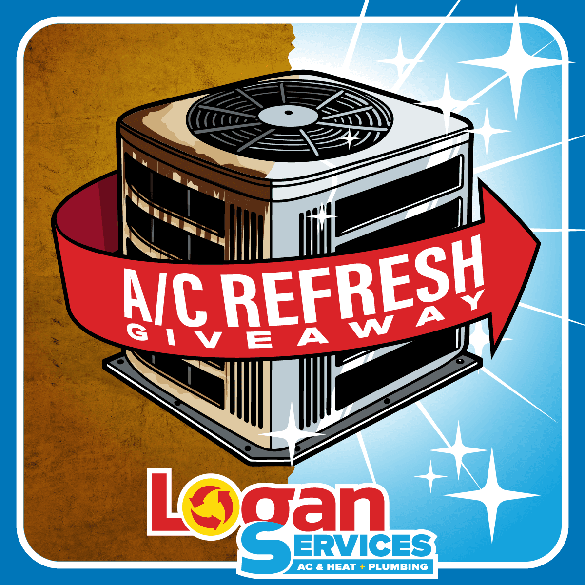 Summer A/C Refresh Giveaway | Logan Services A/C, Heat & Plumbing
