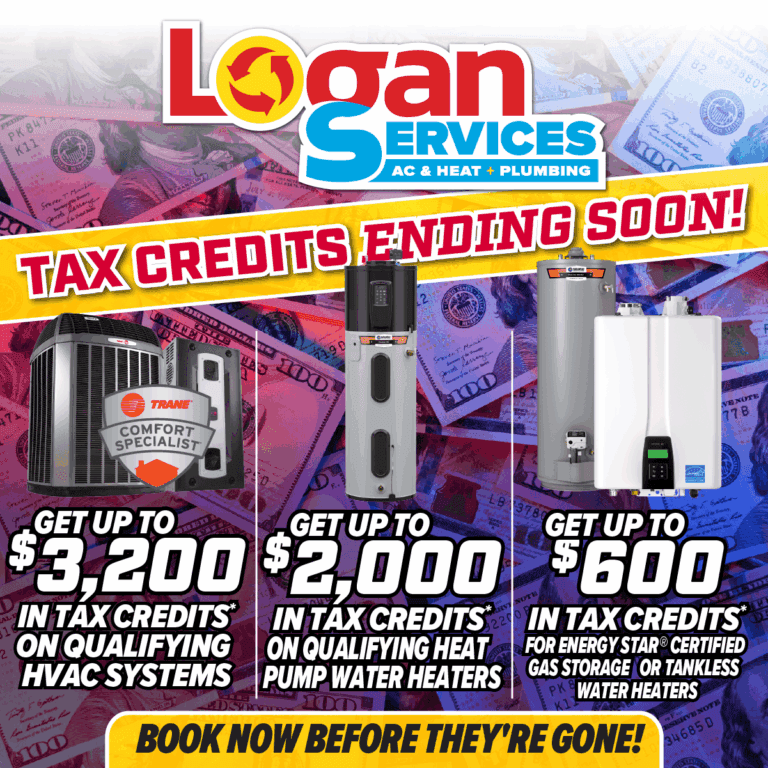 Maximize HVAC & Plumbing Tax Credits | Logan Services A/C, Heat & Plumbing